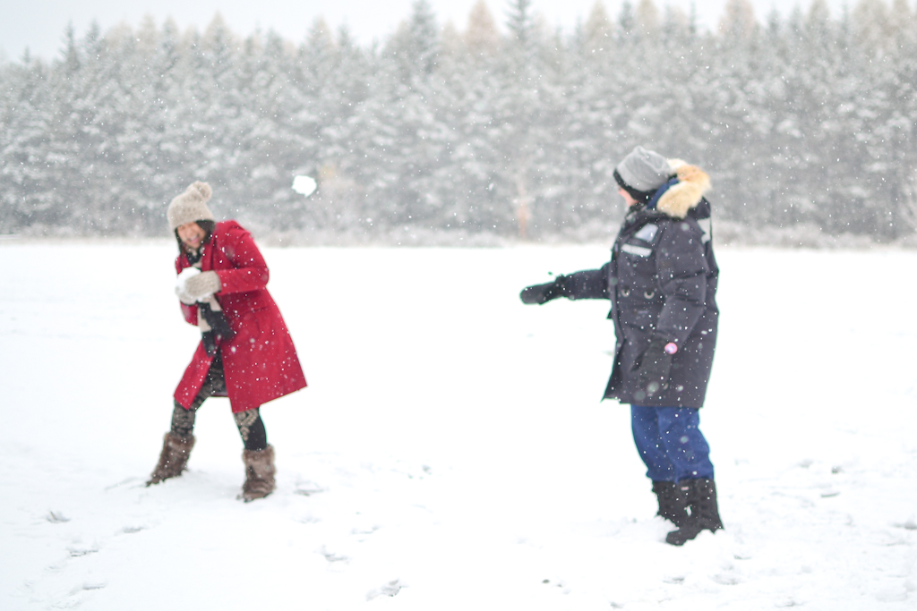 First snowfall of the season - THESE TINY STORIES